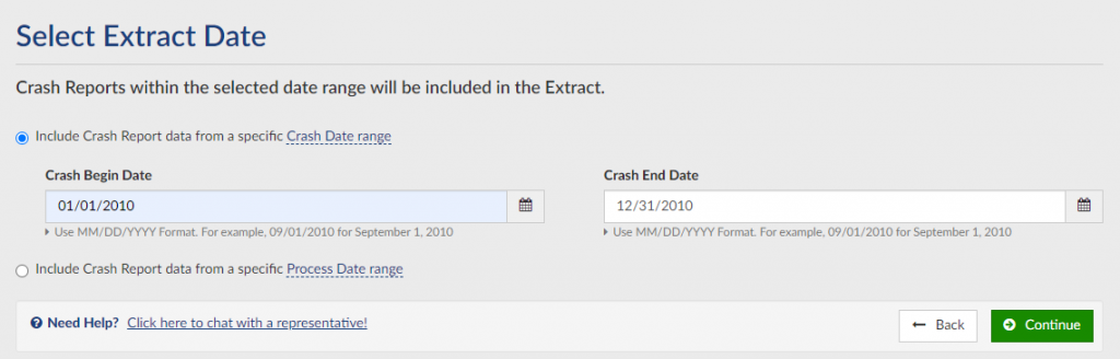 Obtain data from CRIS – TX DOT Crash Data – Pd' Programming, Inc.