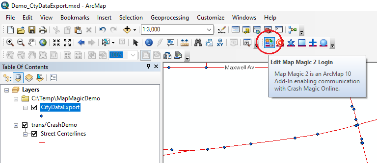Map Magic 2 for ArcMap: Initial Login and Advanced Settings Configuration – Pd' Programming, Inc.