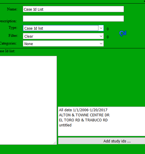 Combining Diagrams or Studies OR Giving a list of case numbers to make ...